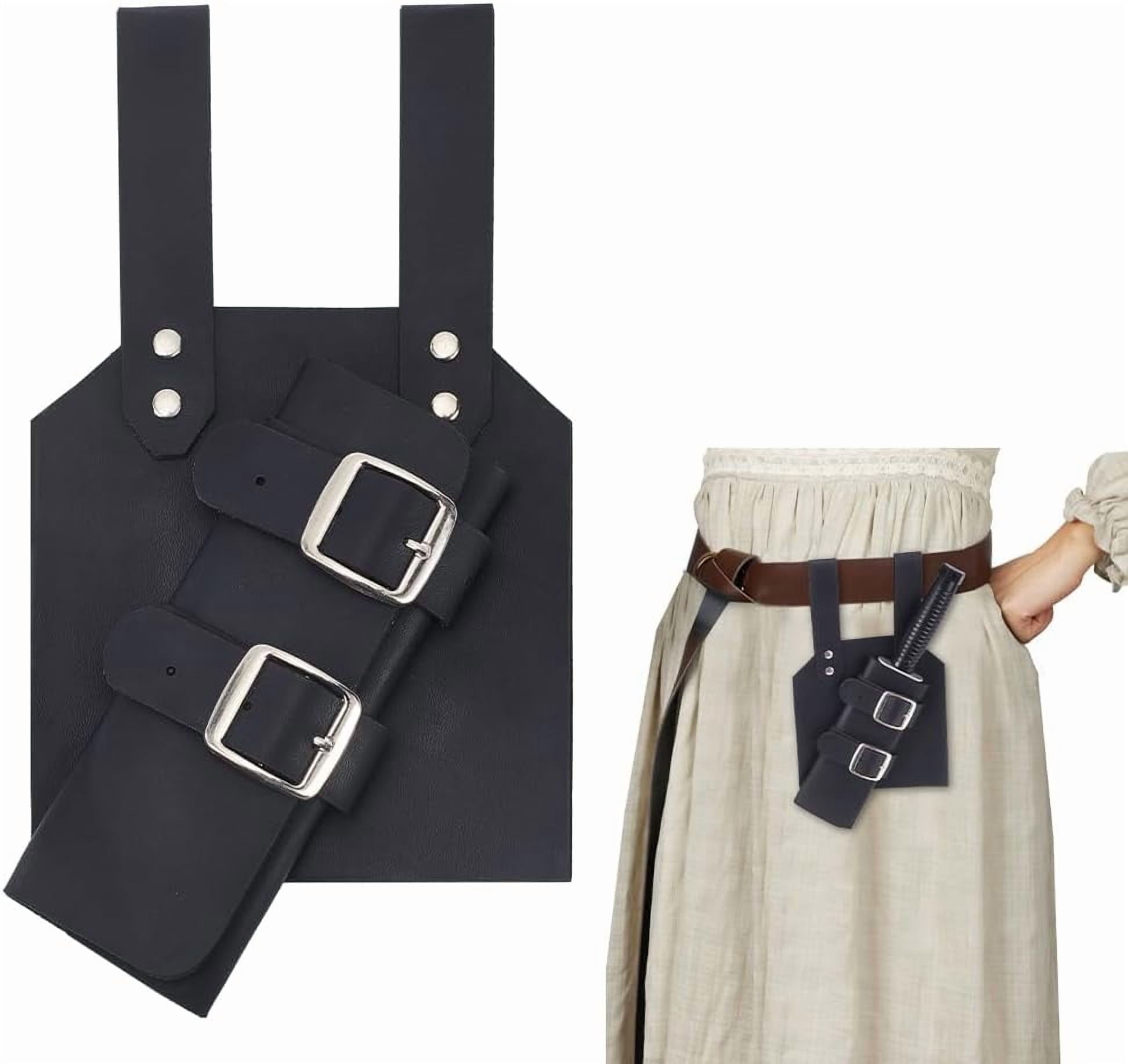 Back Sword Holster 6.1x10.28 Inch PU Leather Sword Bag Sword Carry Bag ...