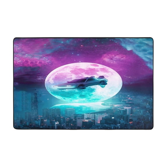 Back T0 Movie Future Area Rugs Kid Bedroom Soft Mat Carpet Non-Slip ...