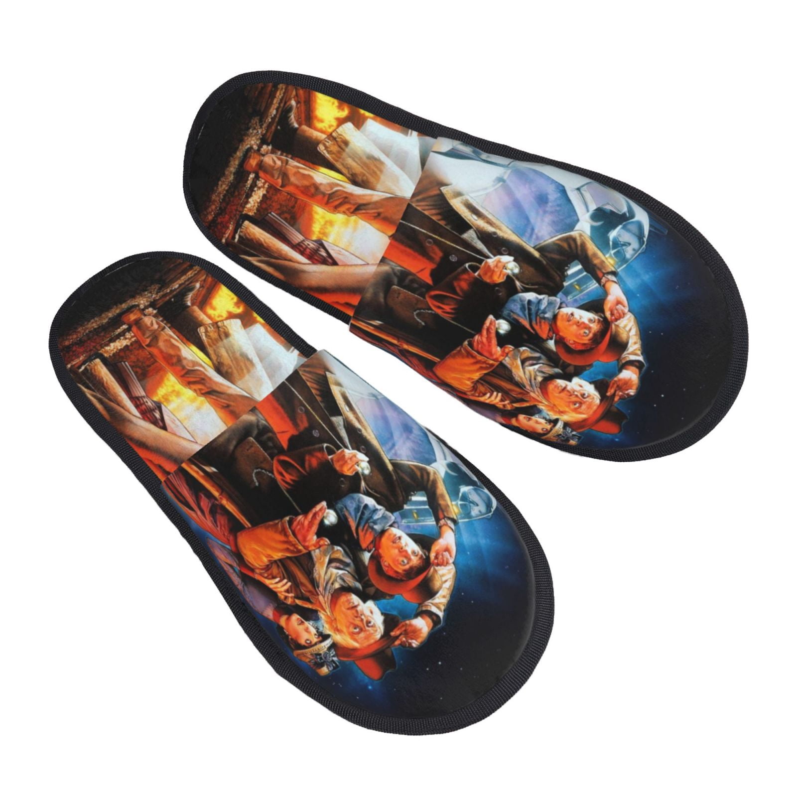 Back T0 Movie Future House Slippers For Women Men Indoor Outdoor-Cute ...