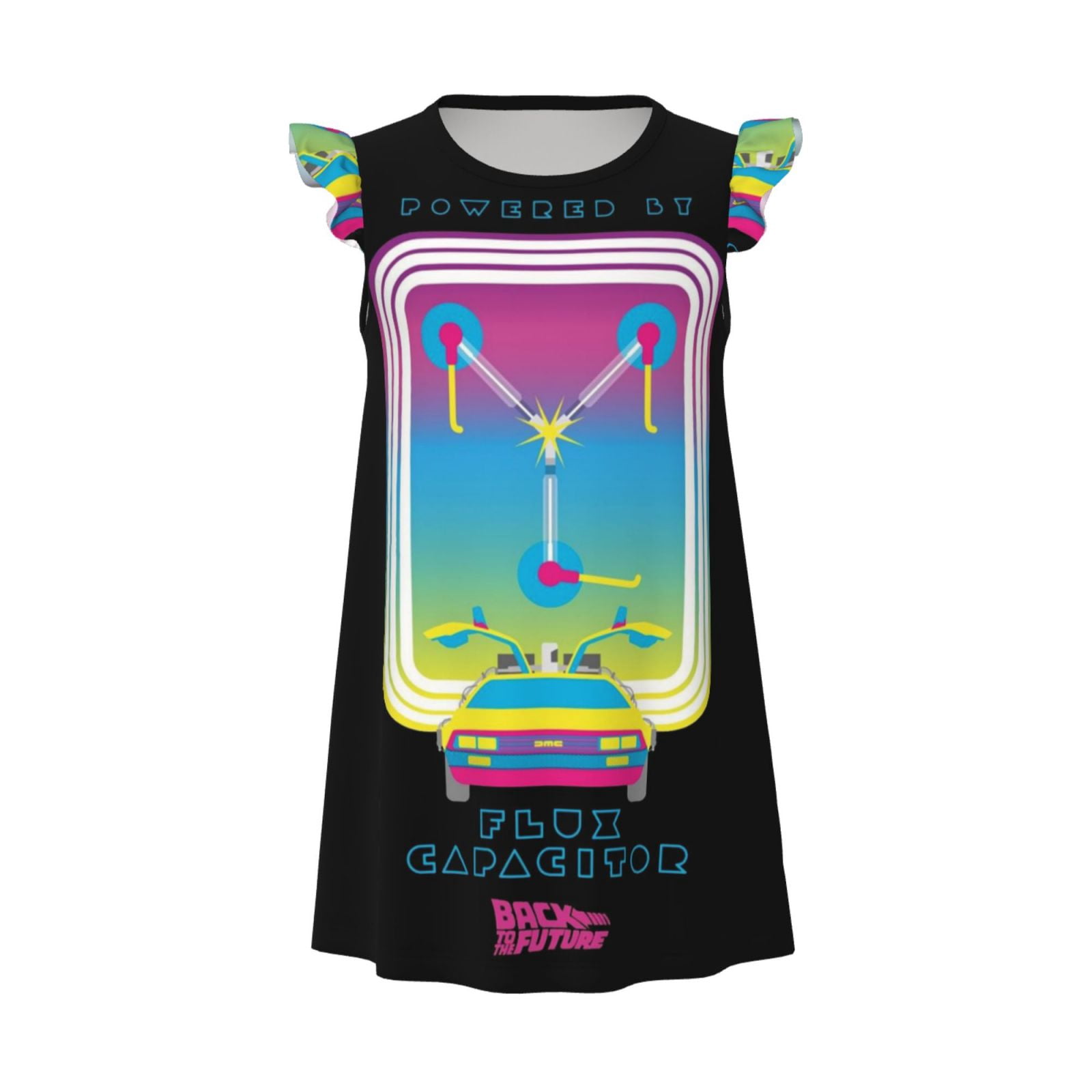 Back T0 Movie Future Nightgown Princess Pajama Dresses For Sleepwear ...