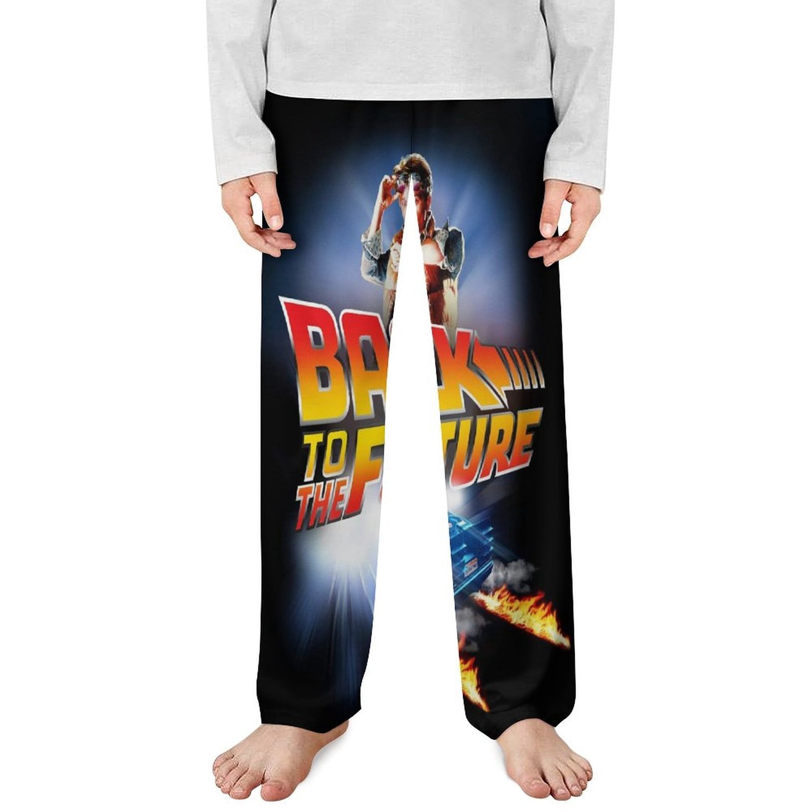 Back T0 Movie Future Pajama Pants Cartoon Casual Lounge PJ Bottoms with ...