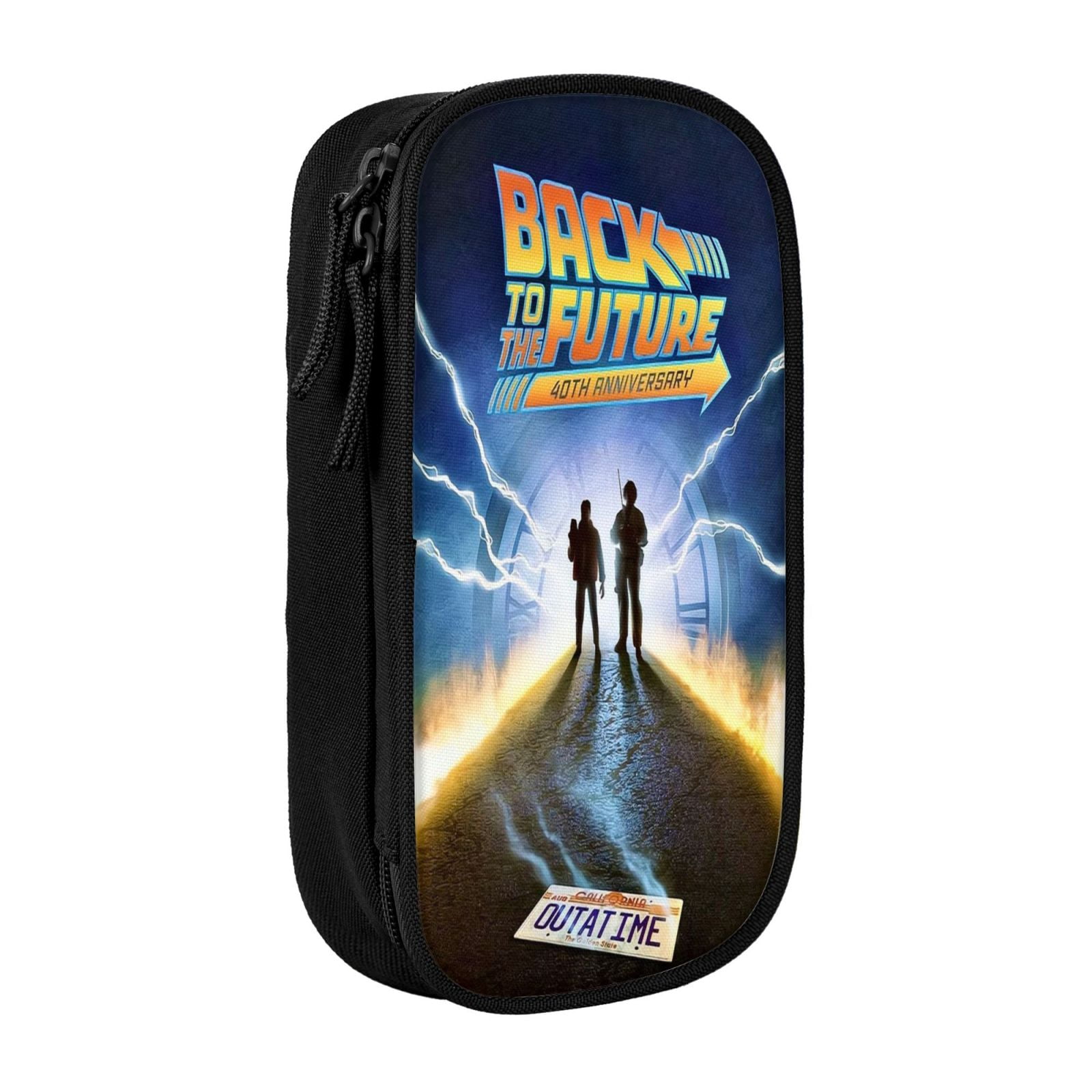 Back T0 Movie Future Pencil Case Portable Pen Bag Pouch With Zipper ...