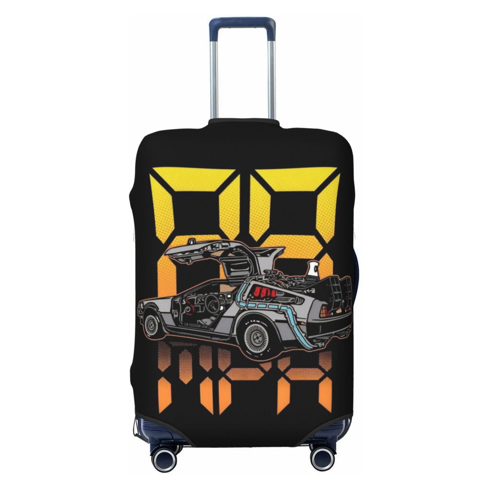 Back T0 Movie Future Travel Luggage Cover Washable Suitcase Cover ...