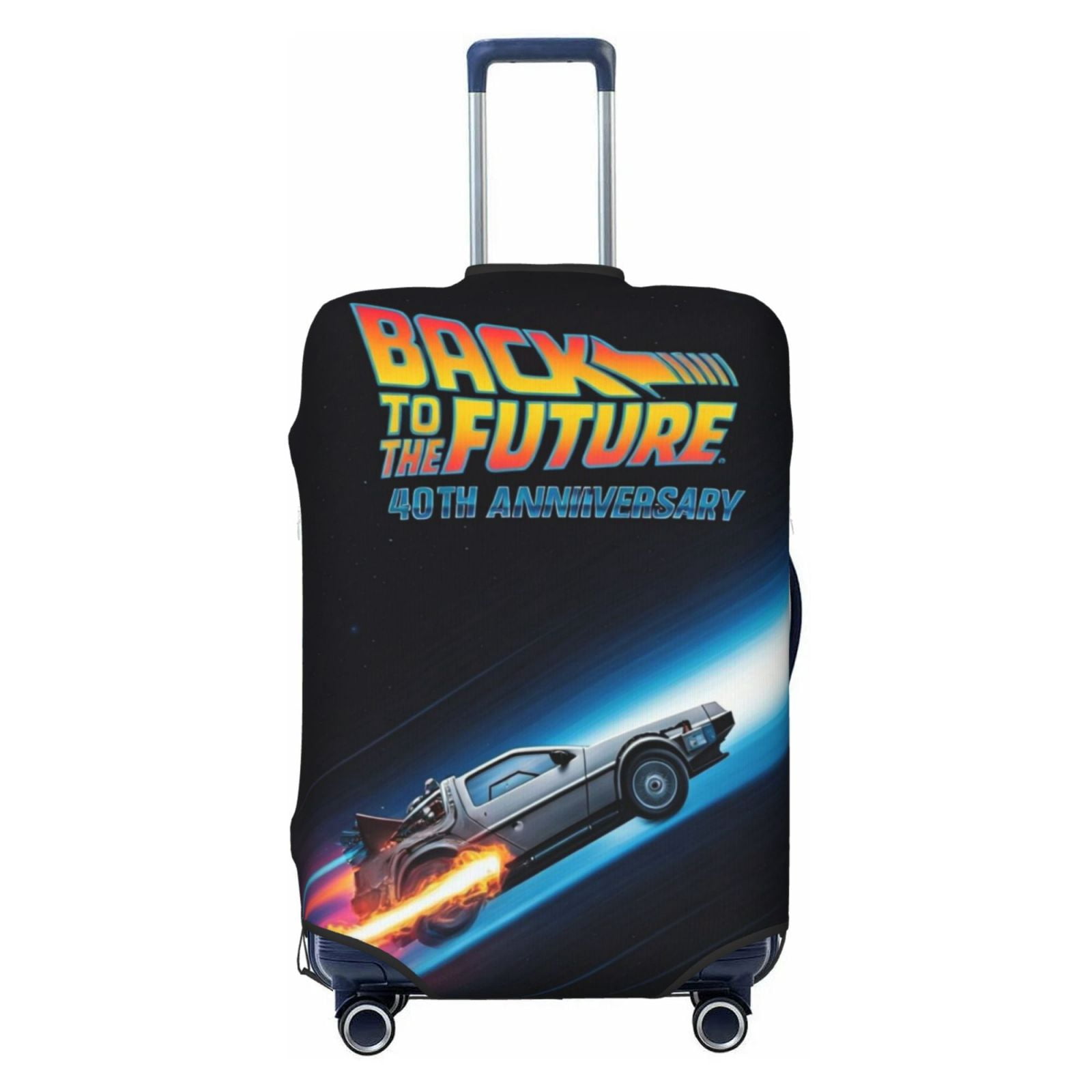 Back T0 Movie Future Travel Luggage Cover Washable Suitcase Cover ...