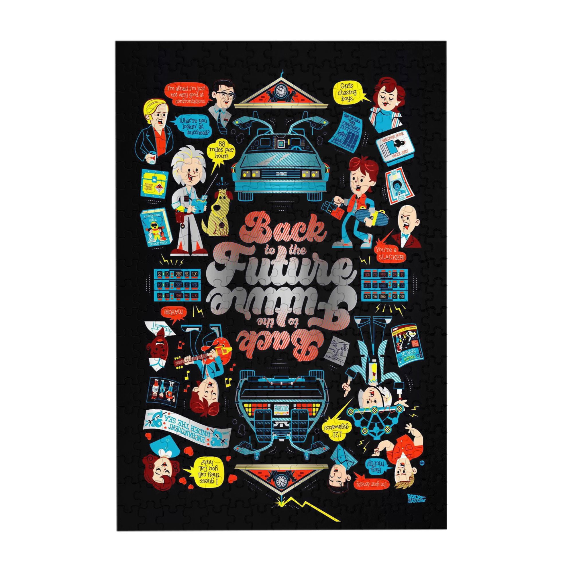 Back T0 Movie Future Wooden Jigsaw Puzzles Intellectual Puzzle For ...