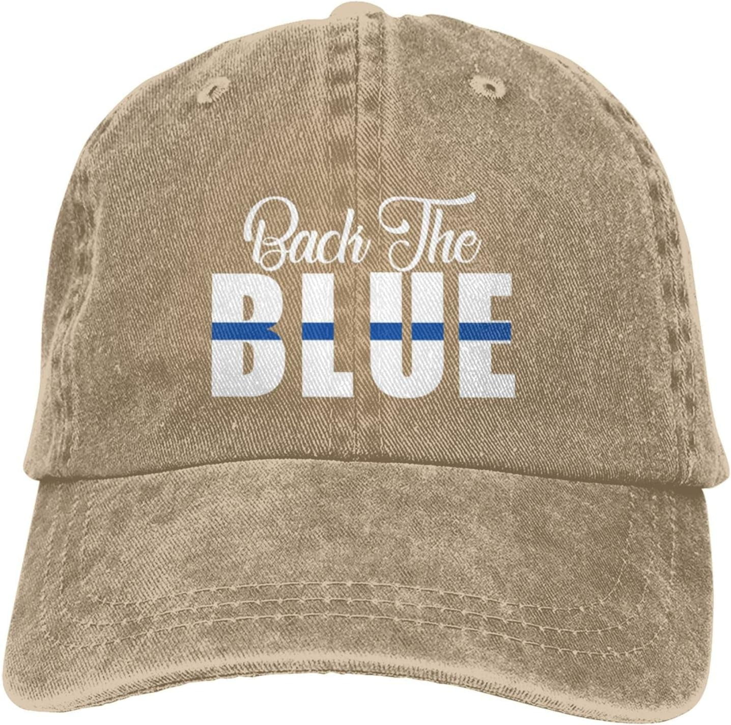 Back The Blue Proud Police Baseball Cap Support Police Trucker Hat ...