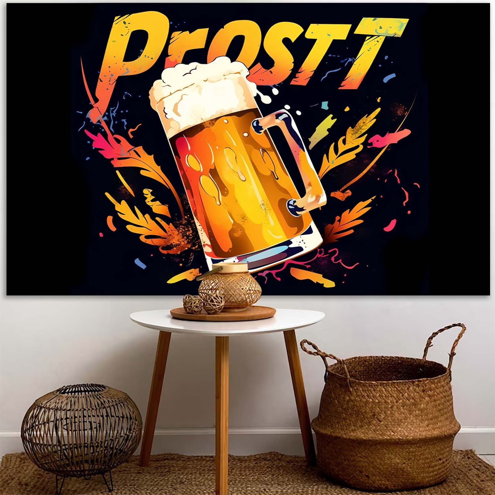 Back The Flag Small Banners for Room Wall Garden Flags for All Seasons ...