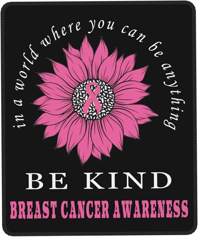 Back The Pink American Flag Breast Cancer Awareness Mouse Pad 10 x 12 ...