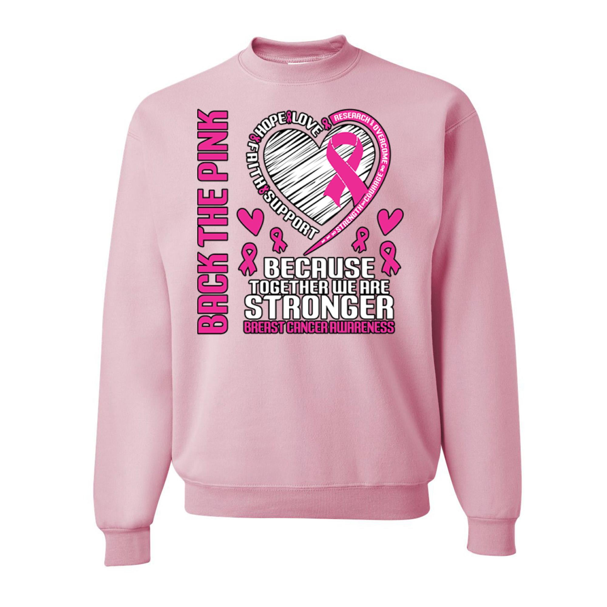 Back The Pink Togeather We Are Stronger Breast Cancer Awareness Mens ...