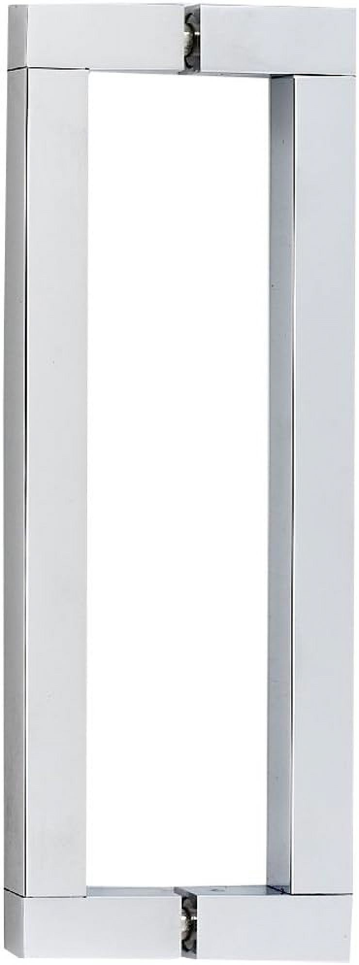 Back-To-Back Block Modern Pull, Polished Chrome - Walmart.com