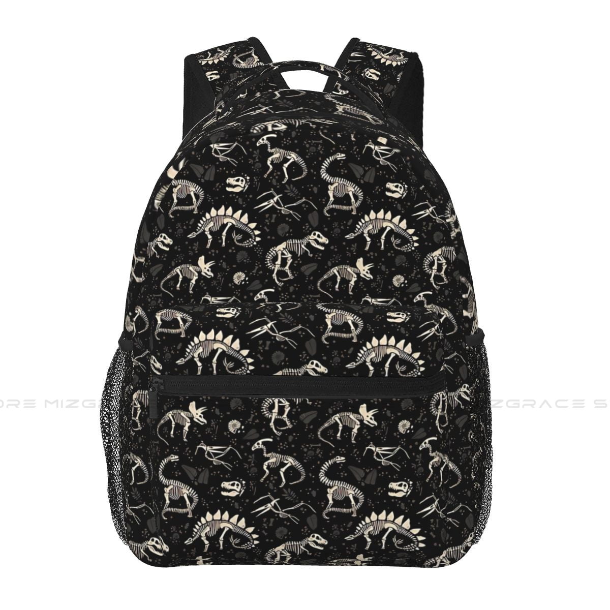 Back To Excavated Dinosaur Fossils Backpack Travel Soft Rucksack Casual ...