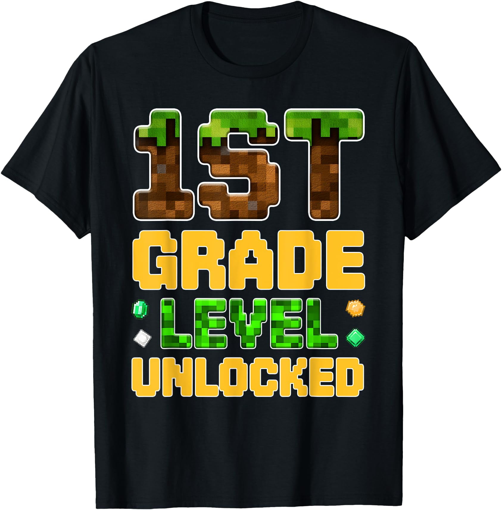 Back To School 1St Grade Boys Gamer First Day Of First Grade T-Shirt ...