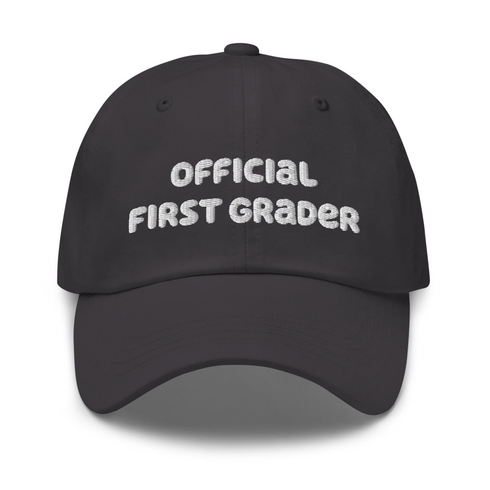 Back To School 1st Grade Students Classic Dad Hat, Kids Official First ...