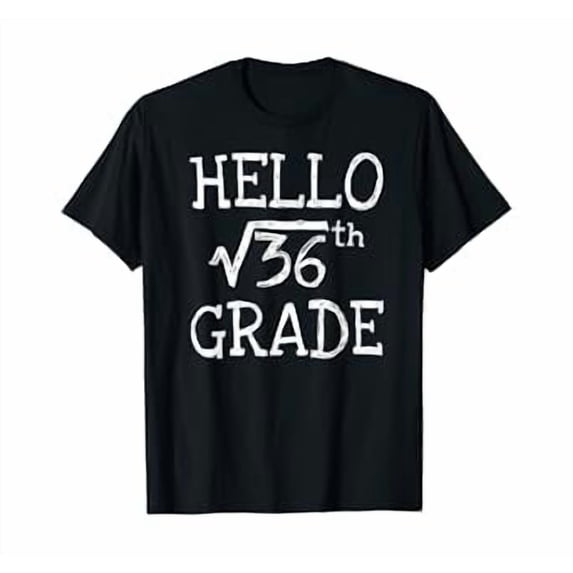 Back To School 6Th Grade Square Root Of 36 Math Mom & Dad And Teacher T ...