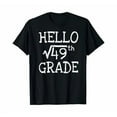 Back To School 7Th Grade Square Root Of 49 Math Teacher T-Shirt ...