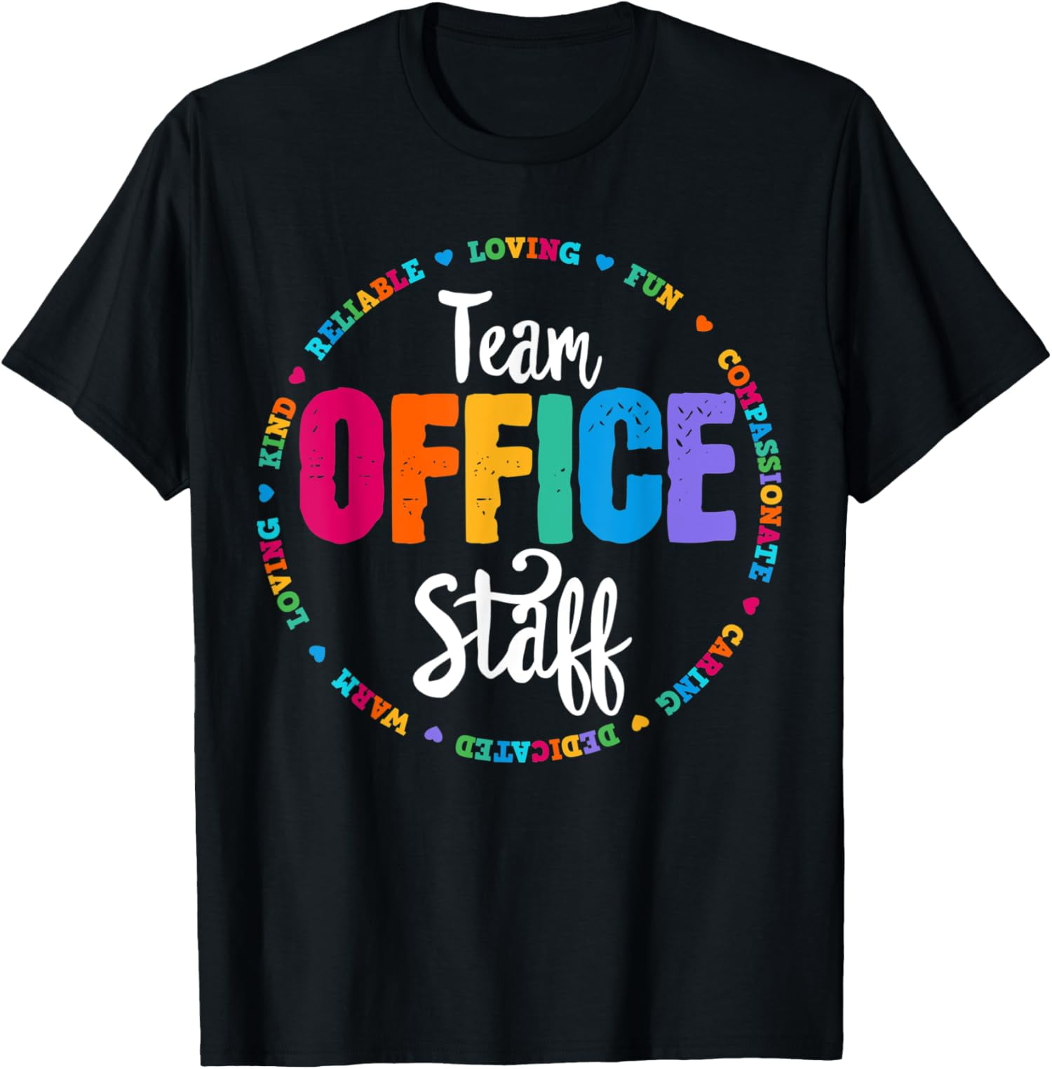 Back To School Admin Appreciation Week Team Office Staff T-Shirt ...