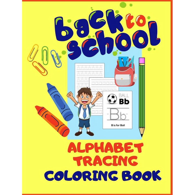 tracing coloring book