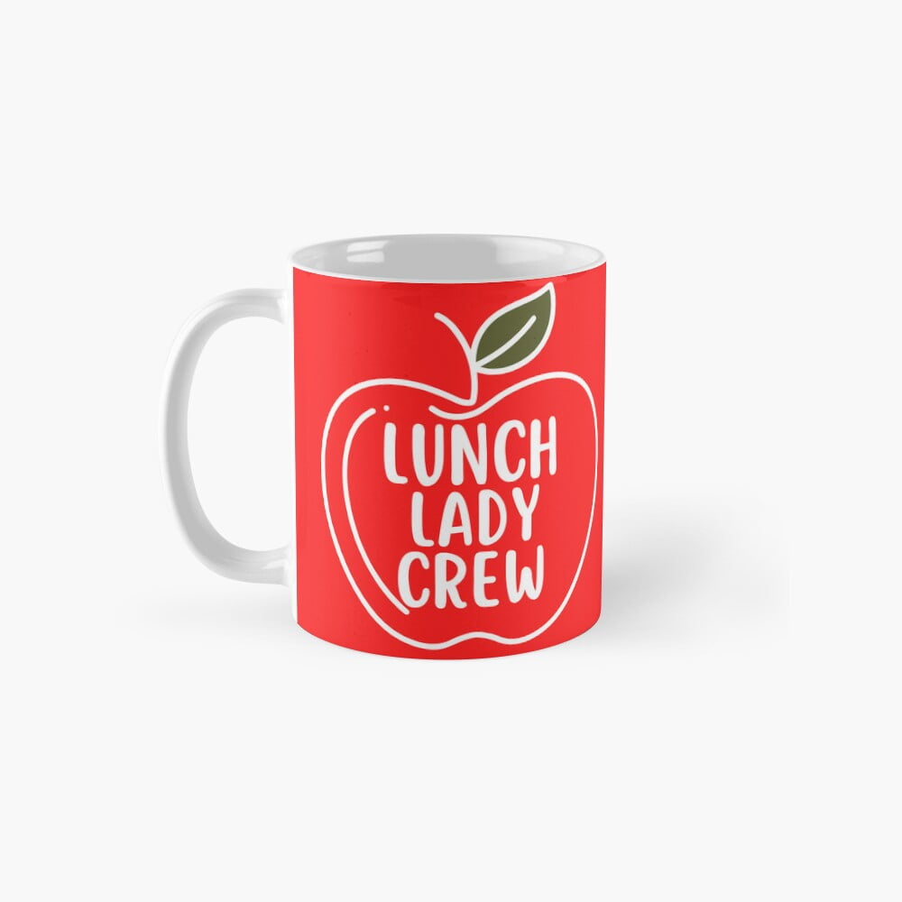 Back To School Cafeteria Lunch Lady Crew Classic Mug - Walmart.com