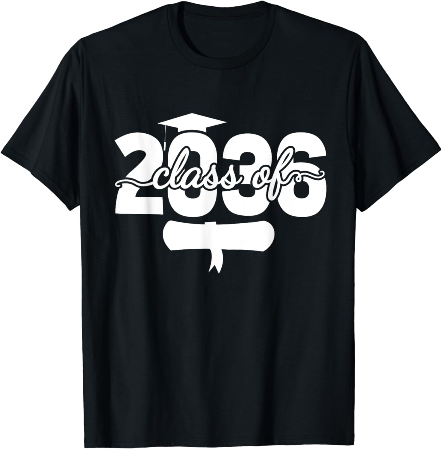 Back To School Class Of 2036 Grow With Me Graduation T-Shirt - Walmart.com