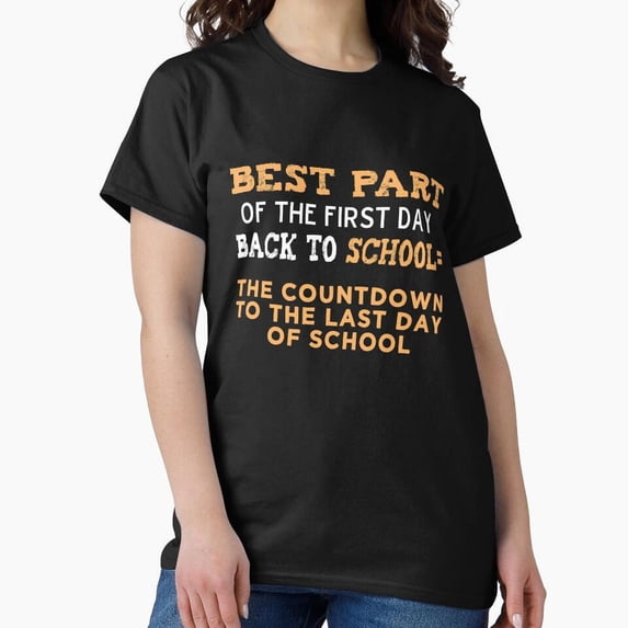 Back To School Countdown Teacher Student T-Shirt - Walmart.com