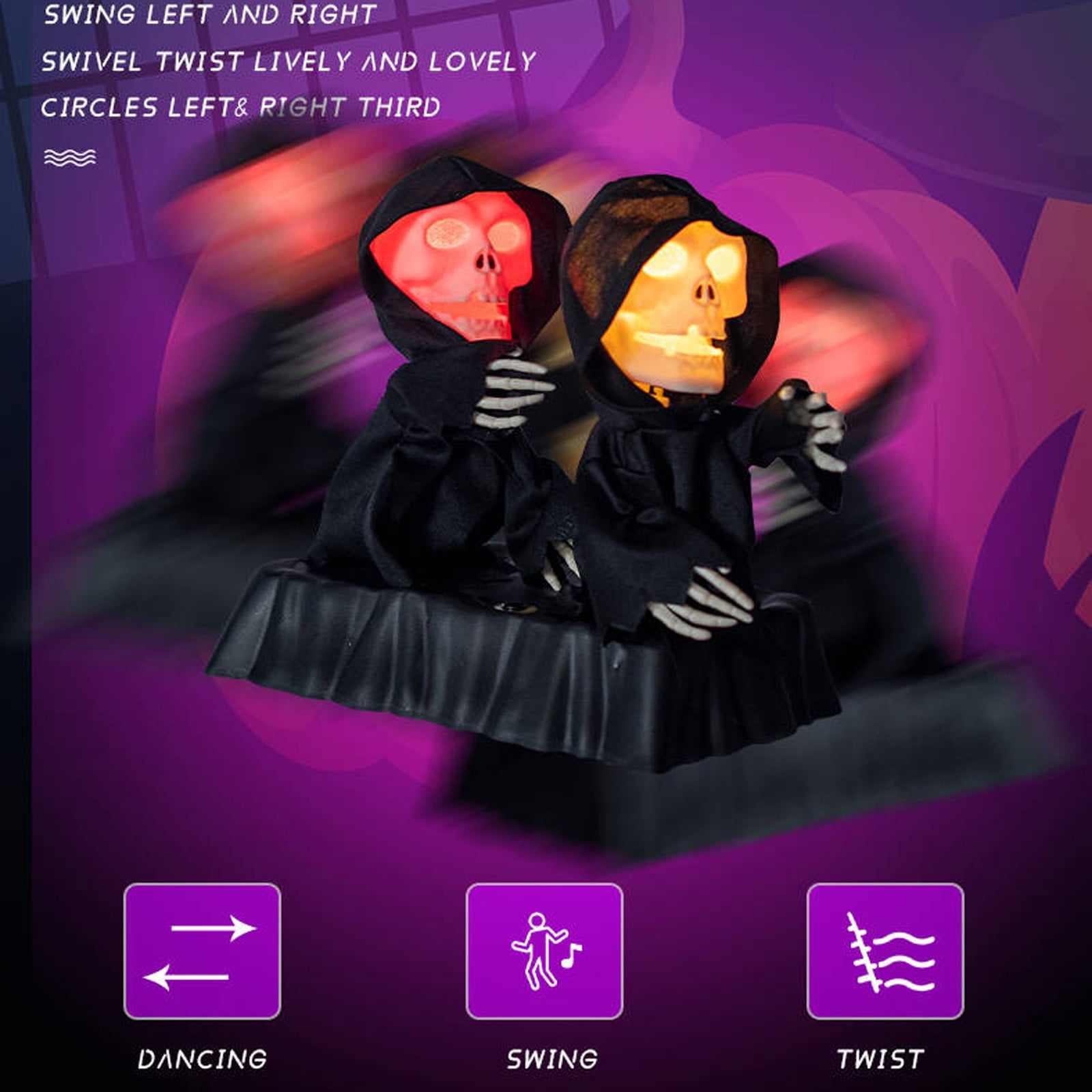 Back To School Decorations Skeleton Animated Props Indoor Outdoor ...