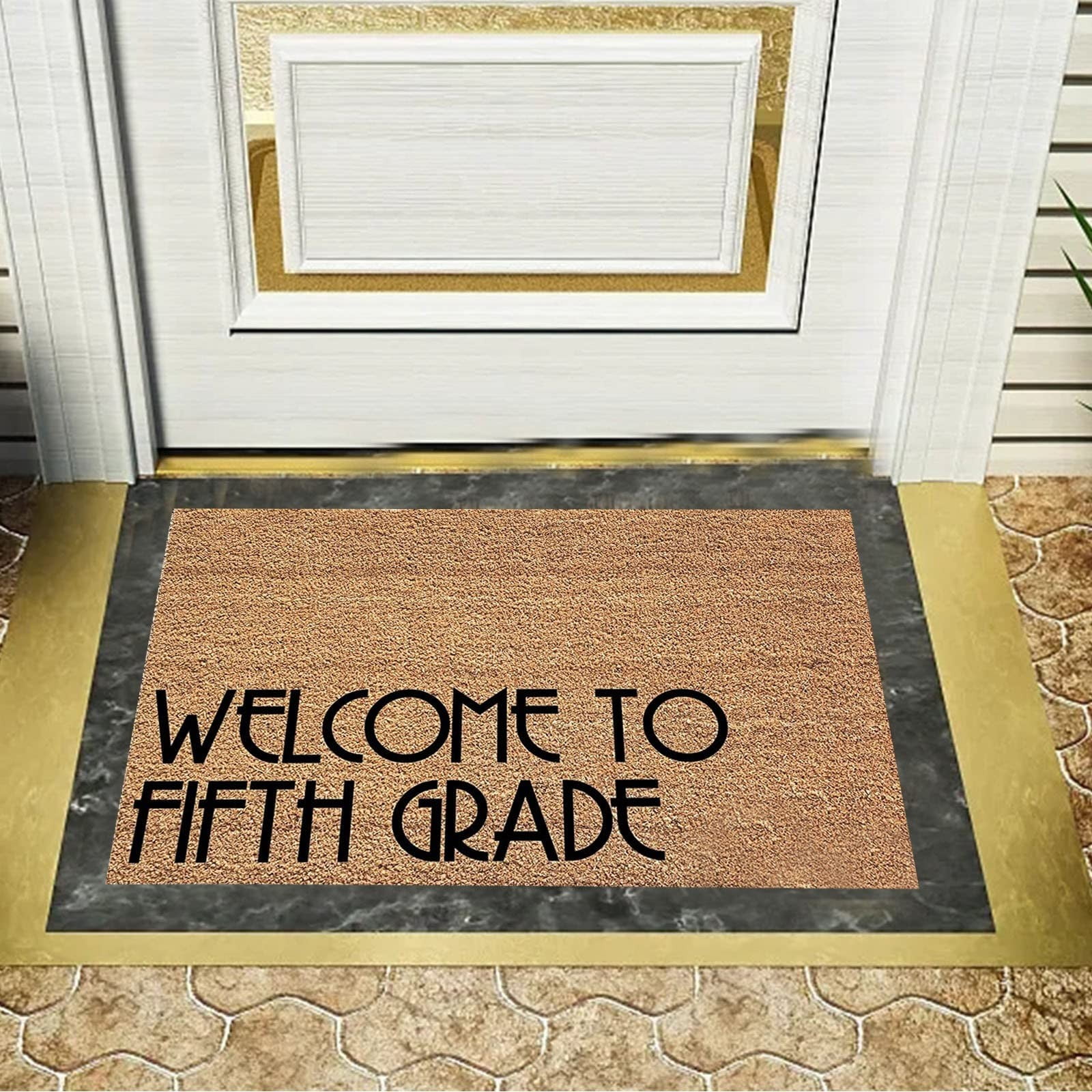 Back To School Doormat Classroom Decor Teacher Appreciation Gift ...