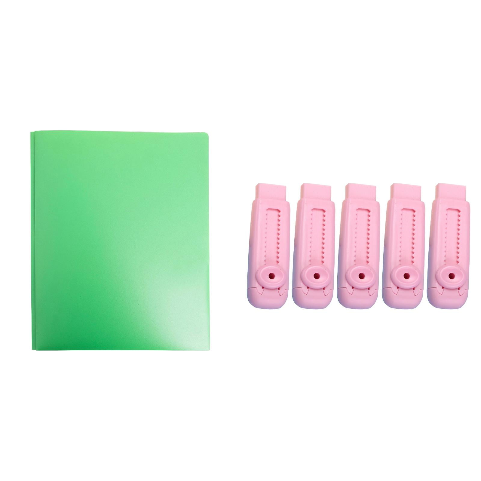 Back To School Dunwell Colored Plastic Folder With Pockets And Prongs ...