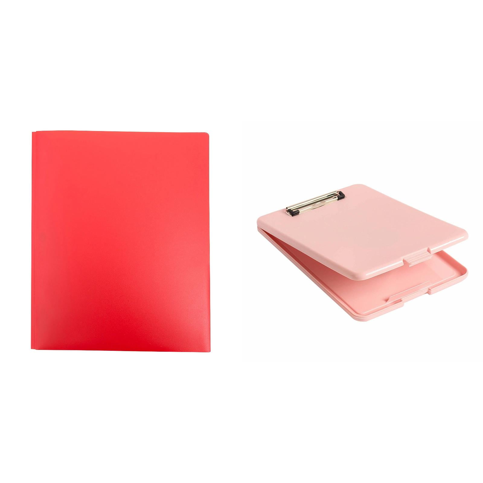 Back To School Dunwell Colored Plastic Folder With Pockets And Prongs ...