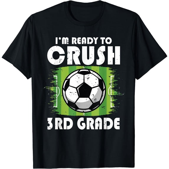 Back To School First Day Of 3Rd Grade Soccer T-Shirt - Walmart.com