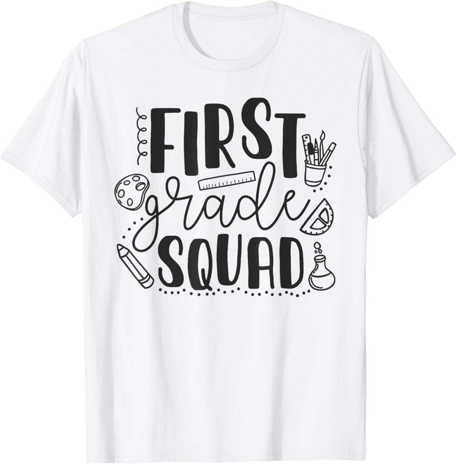 Back To School First Day Of School 1St Grade HS0 First Grade Squad ...