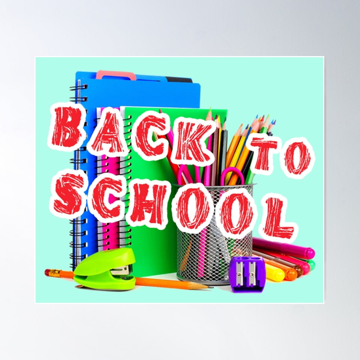 Back To School , First Day Of School , Student And Teachers Team Poster ...