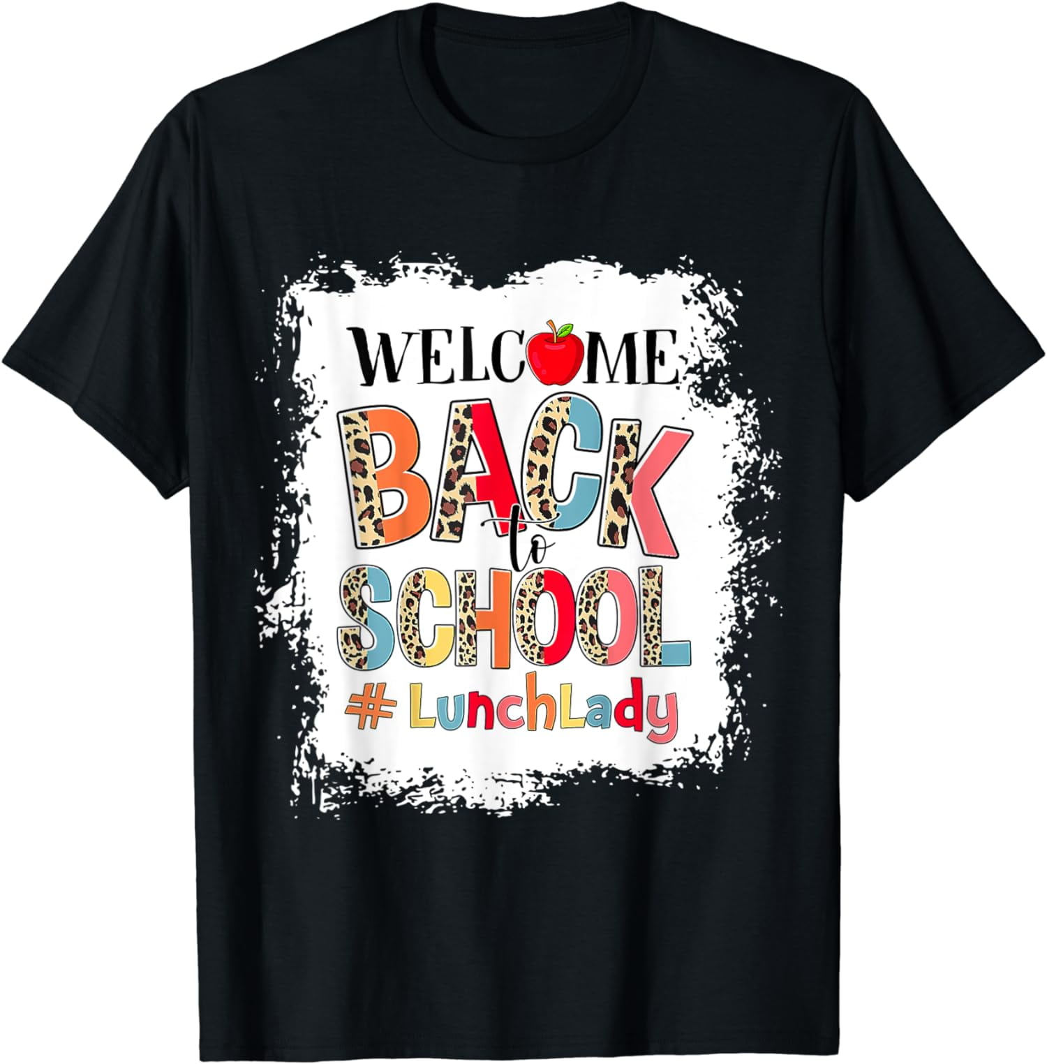 Back To School Funny School Lunch Lady Cafeteria Staff T-Shirt ...