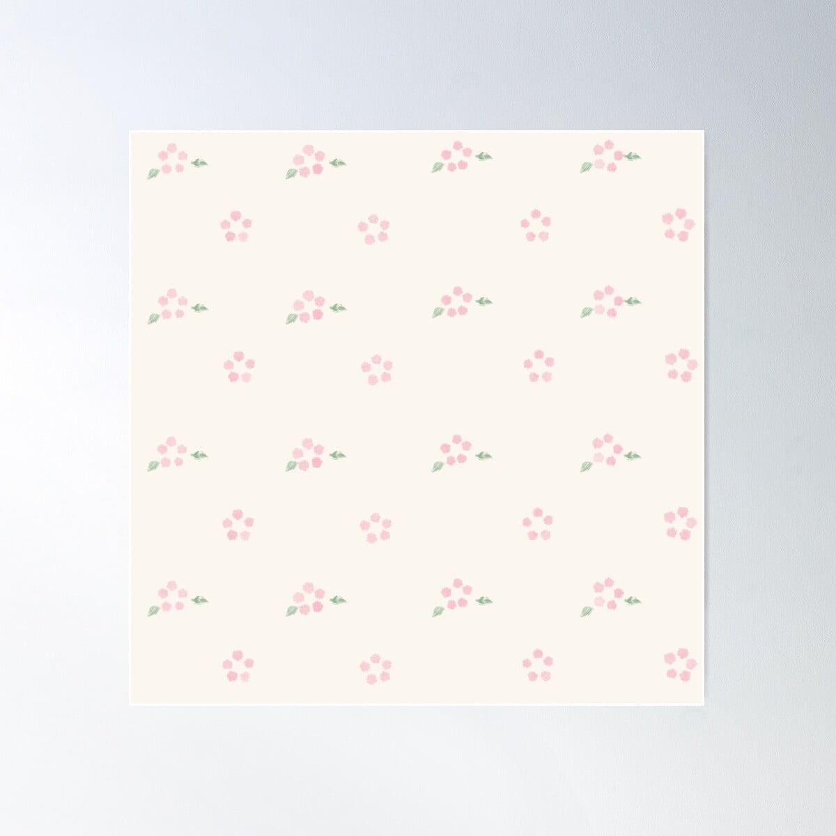 Back To School Girly Pastel Coquette Floral Pattern For Backpacks ...