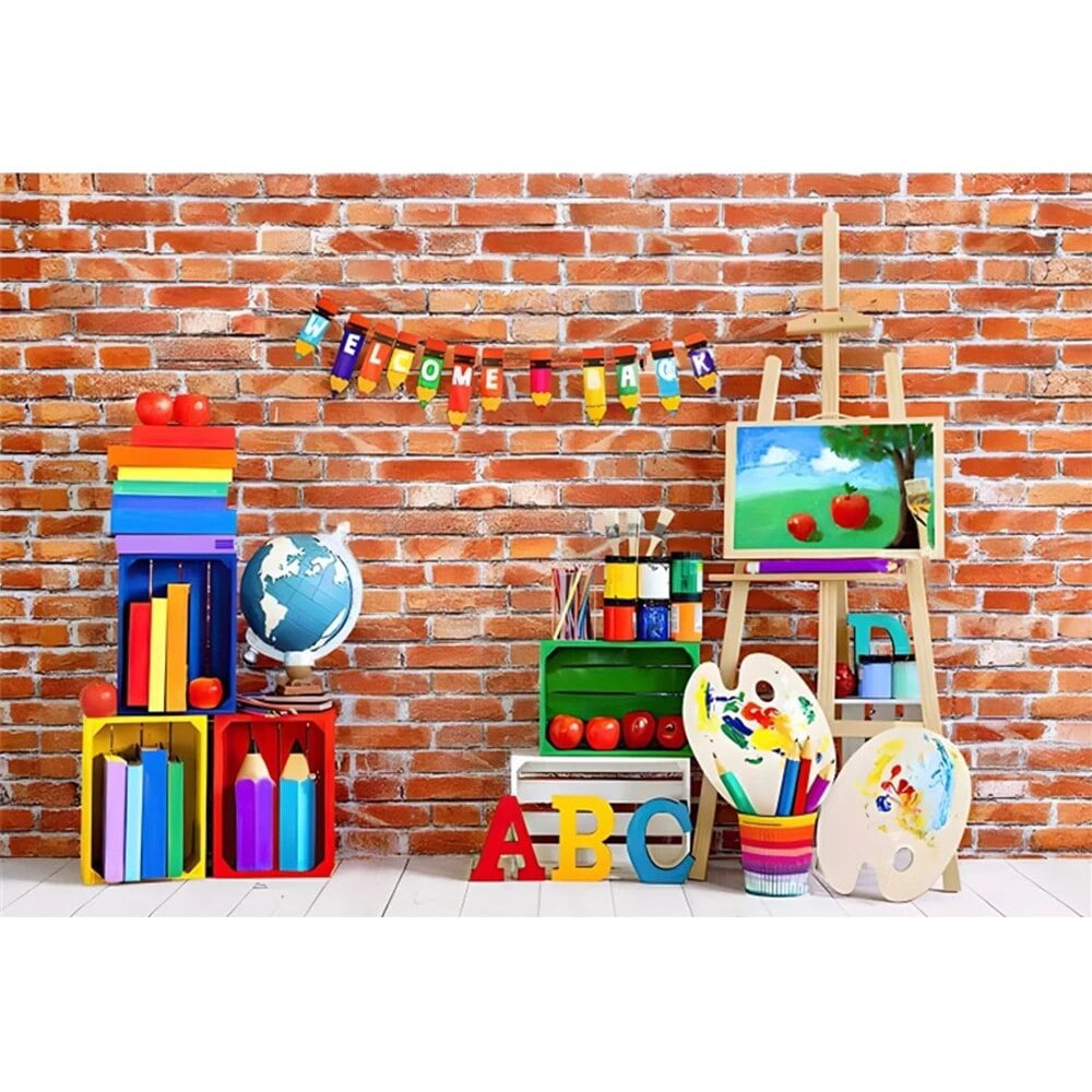 Back To School Graduation Party Study Blackboard Baby Learning Pattern ...