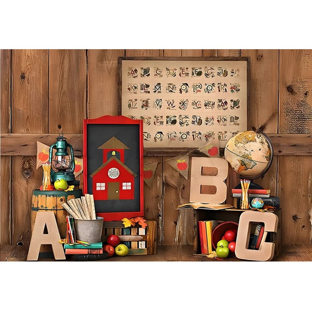 Back To School Graduation Party Study Blackboard Baby Learning Pattern ...