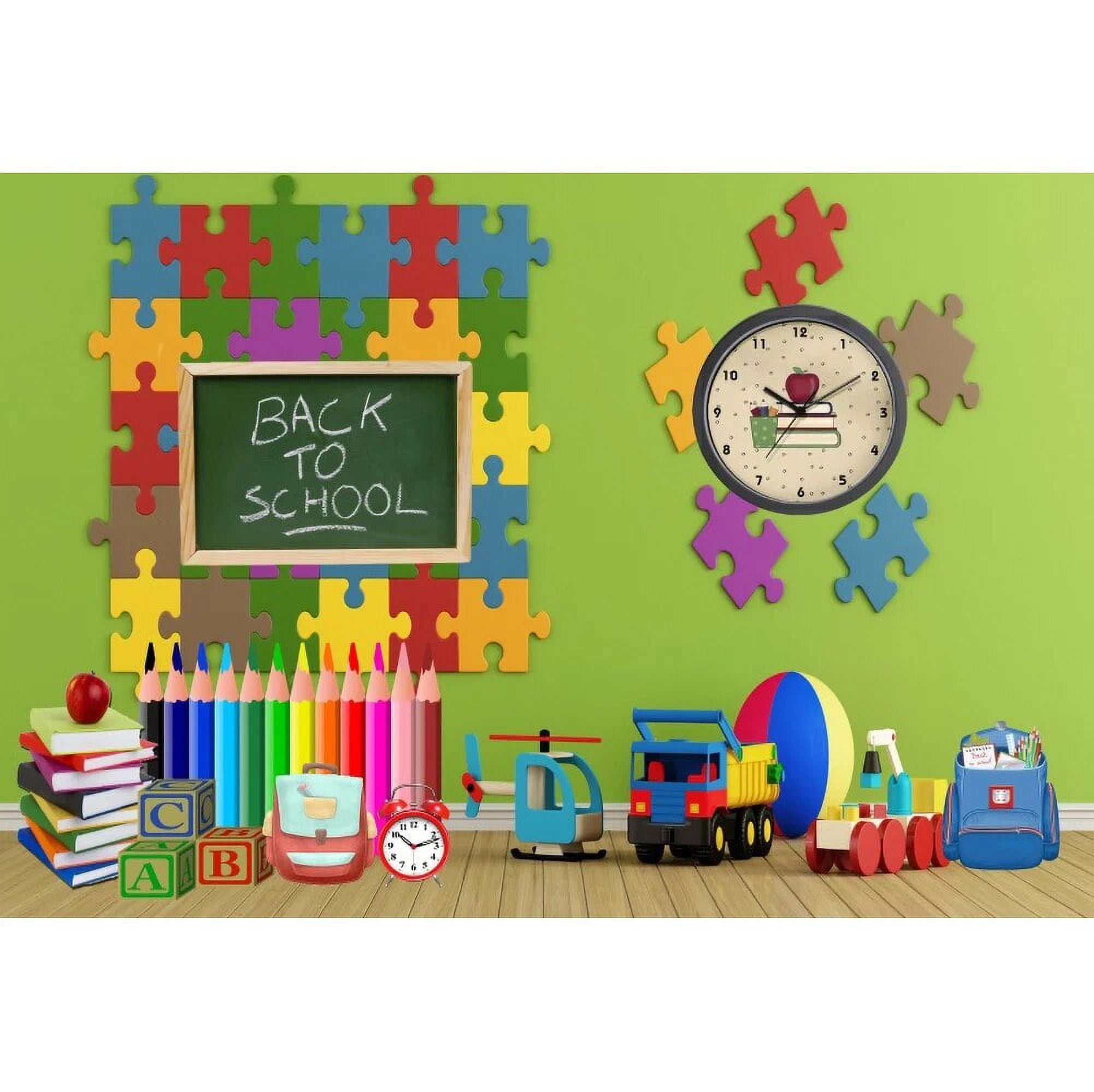 Back To School Graduation Party Study Blackboard Baby Learning Pattern ...