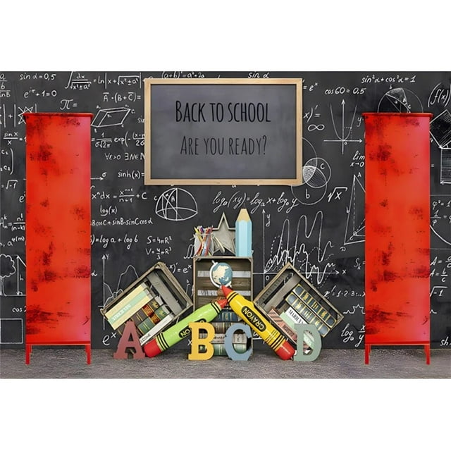 Back To School Graduation Party Study Blackboard Baby Learning Pattern ...