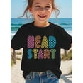 Back To School Head Start First Day Kid Checkered Kids T-Shirt ...