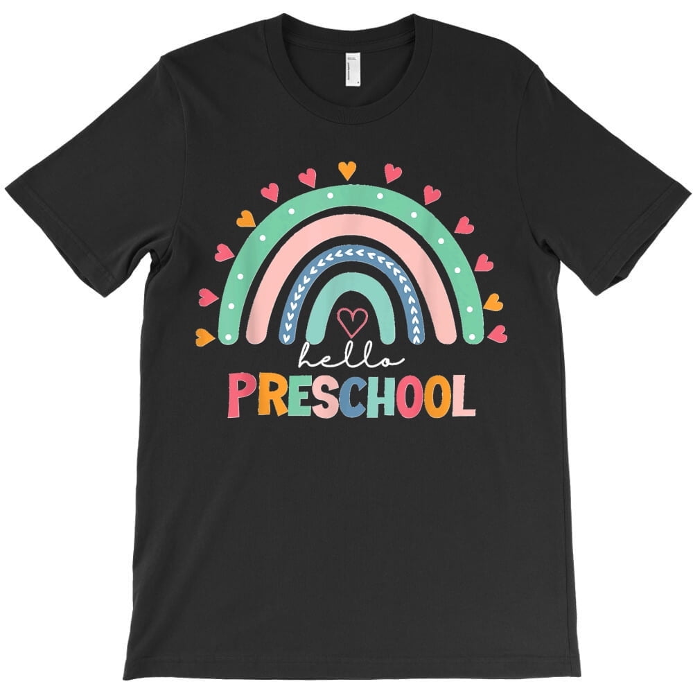 Back To School Hello Preschool Funny Boho Rainbow Women Student H36250 ...