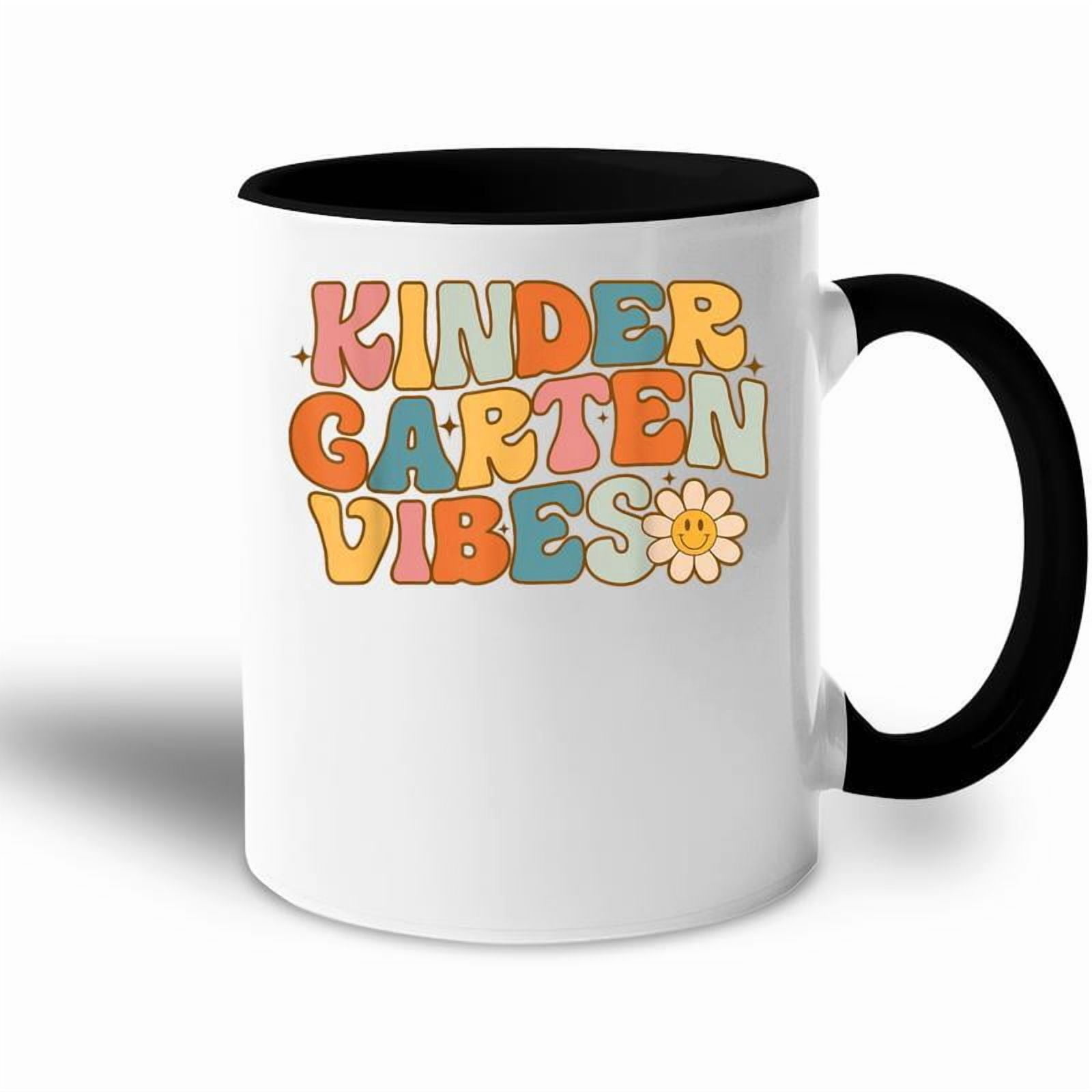 Back To School Kindergarten Vibes Retro Teacher Women Kids A - Walmart.com