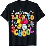 Back To School Pencil Coquette Bow First Day Of School T-Shirt ...