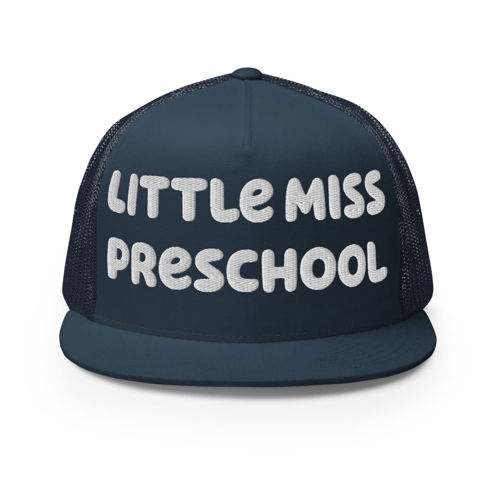Back To School Pre-K Girls Trucker Cap, Little Miss Preschool ...