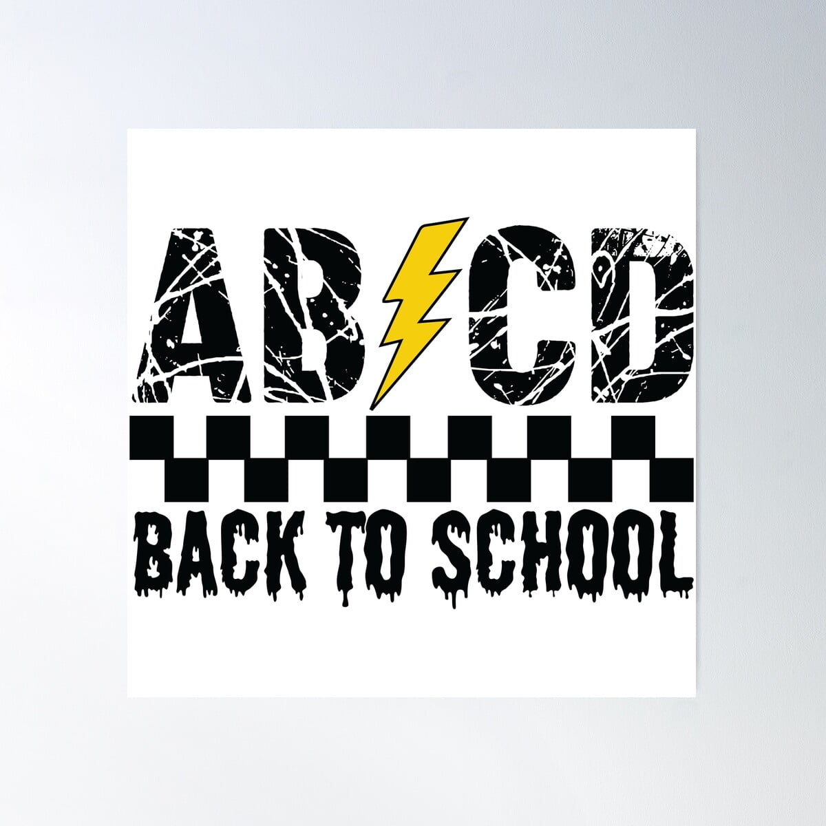 Back To School Retro Rock 'N' Roll Abcd: Vintage Vibes For Learning ...