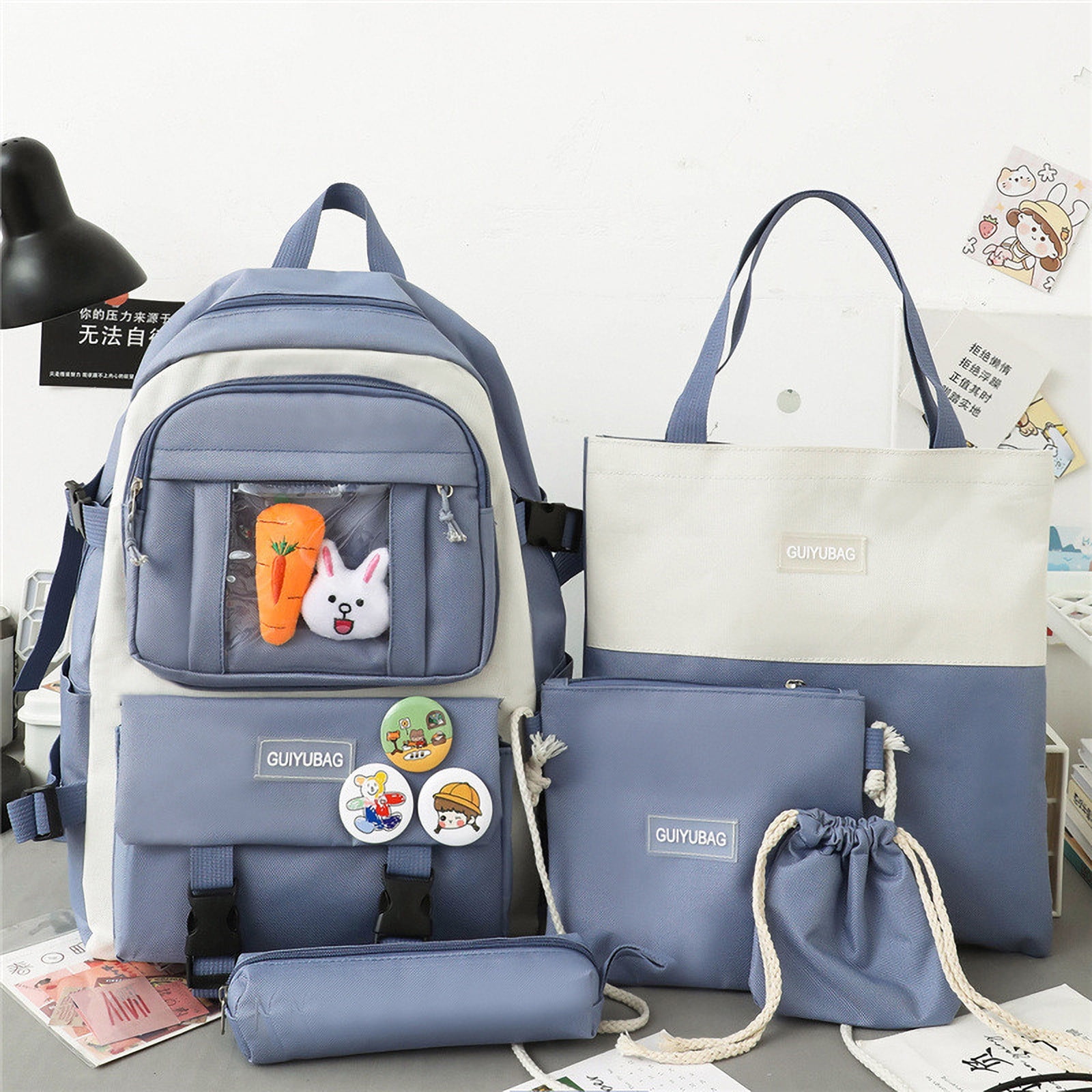 Back-To-School Season, Hglyxoae Elementary School Backpack Large ...