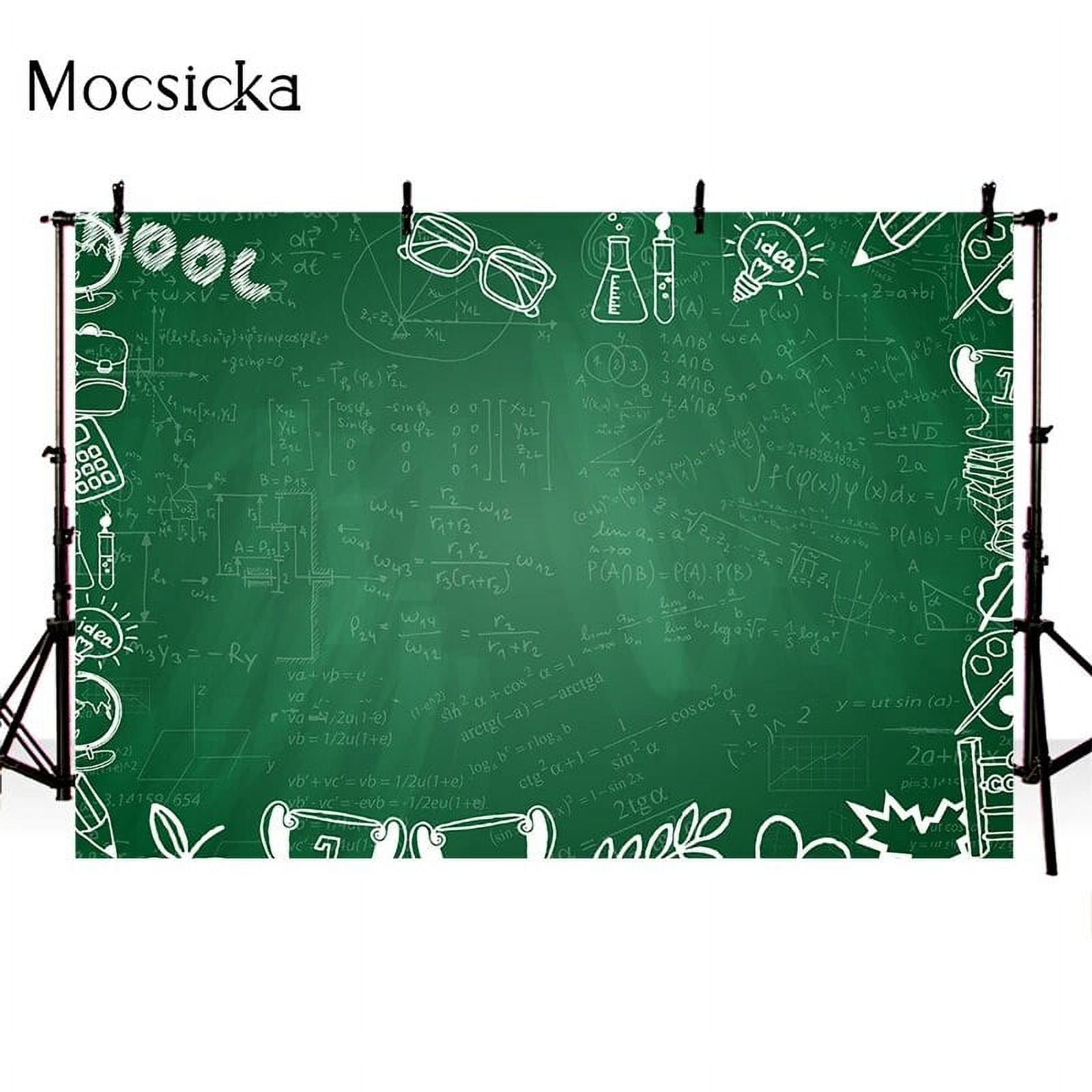 Back To School Season Photography Background Pencil Textbook Green ...