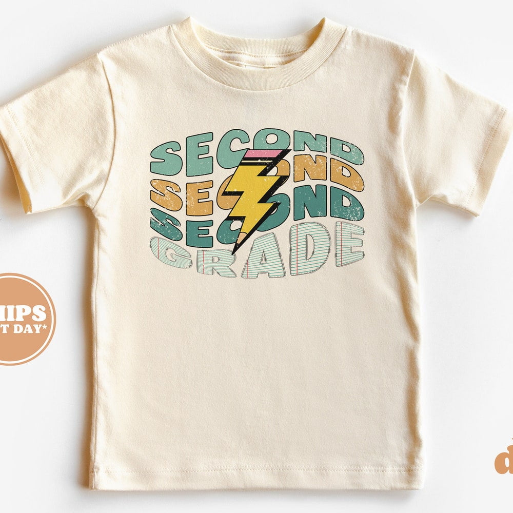 Back To School Shirt - 2Nd Second Grade Kids Shirt - First Day Of ...