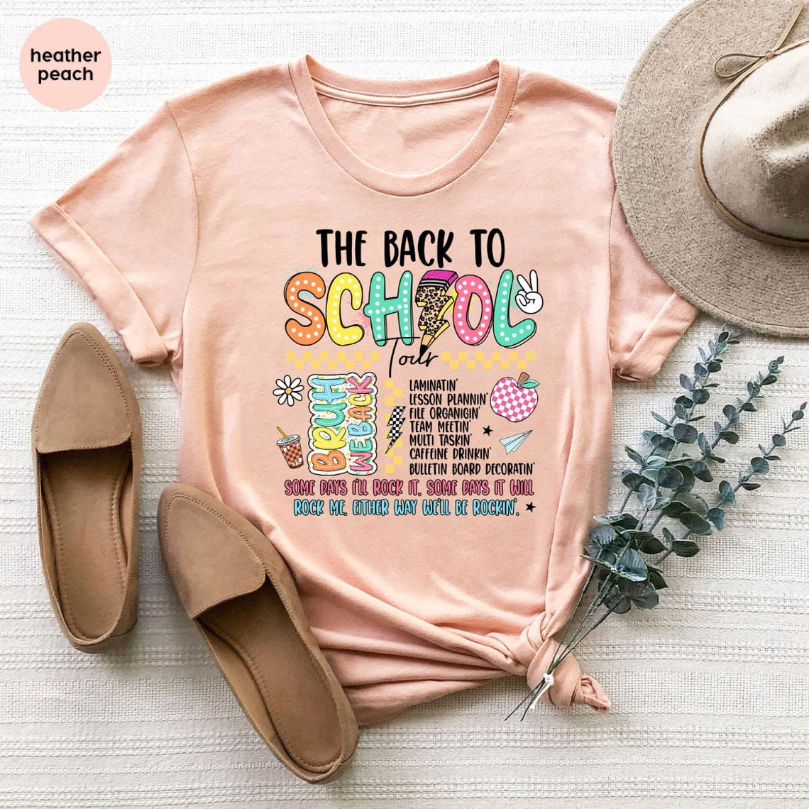 Back To School Shirt, First Day Of School Tees, Student Shirt, Welcome ...