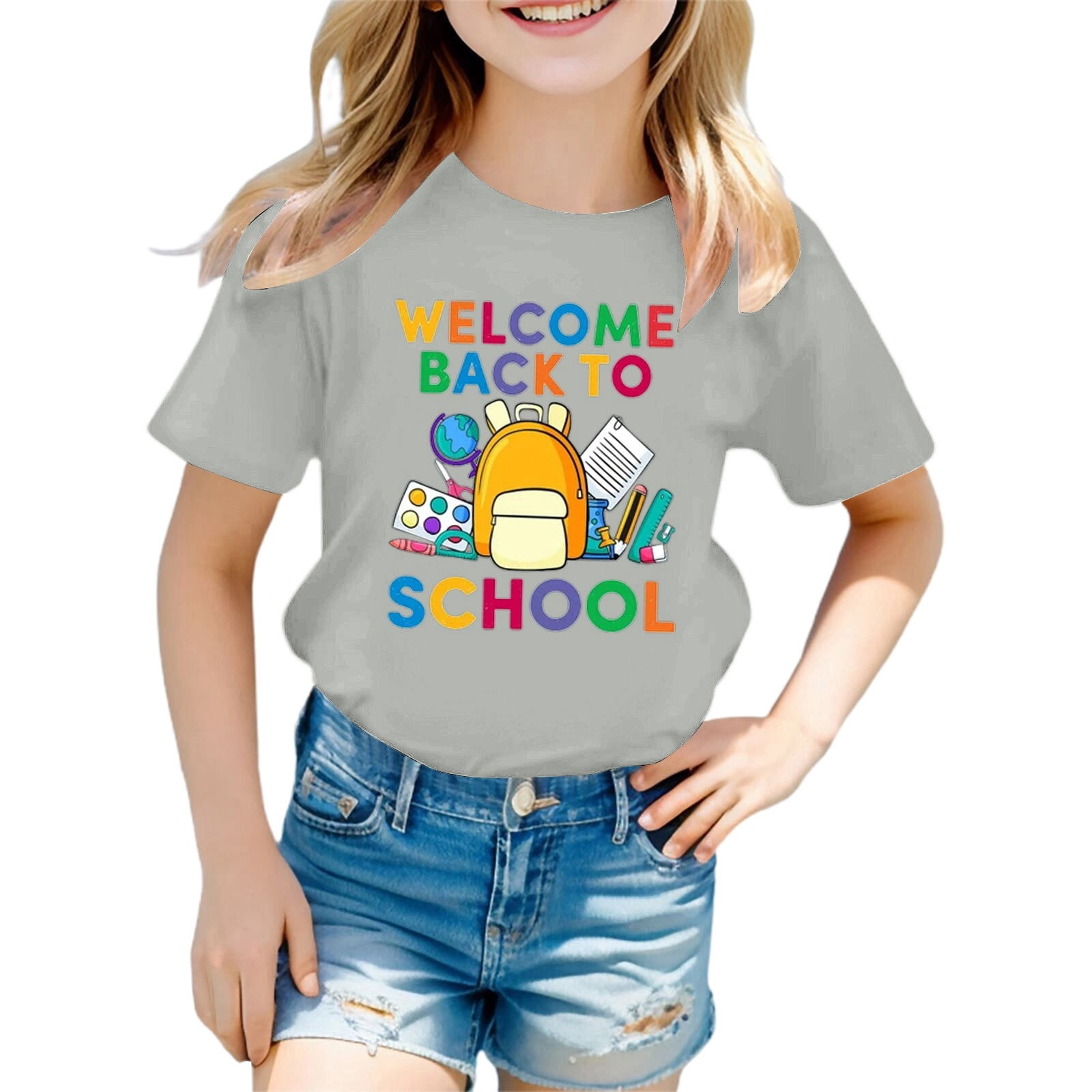 Back To School Shirt Kids Hello Kindergarten First/second/third Grade ...