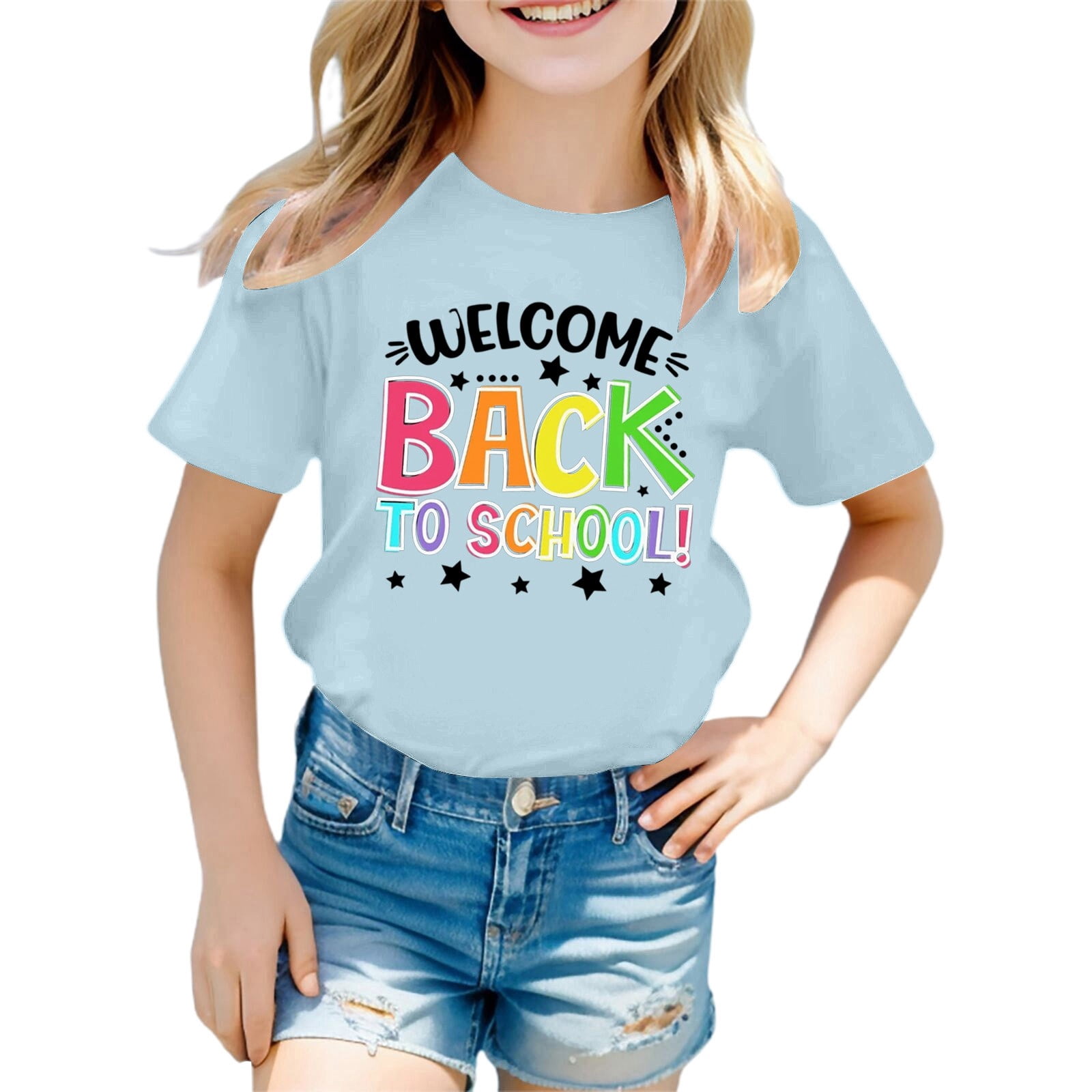 Back To School Shirt Kids Kindergarten Pre K First Grade Regular Fit ...