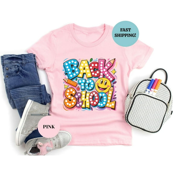 Back To School Shirt for , First Day Of School Tee, Back To School Gift ...